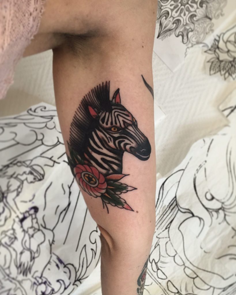 Popular Zebra Tattoo Designs and Meanings - Tattoo Trends