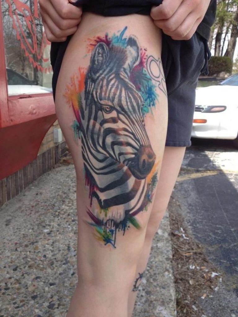 Popular Zebra Tattoo Designs and Meanings - Tattoo Trends