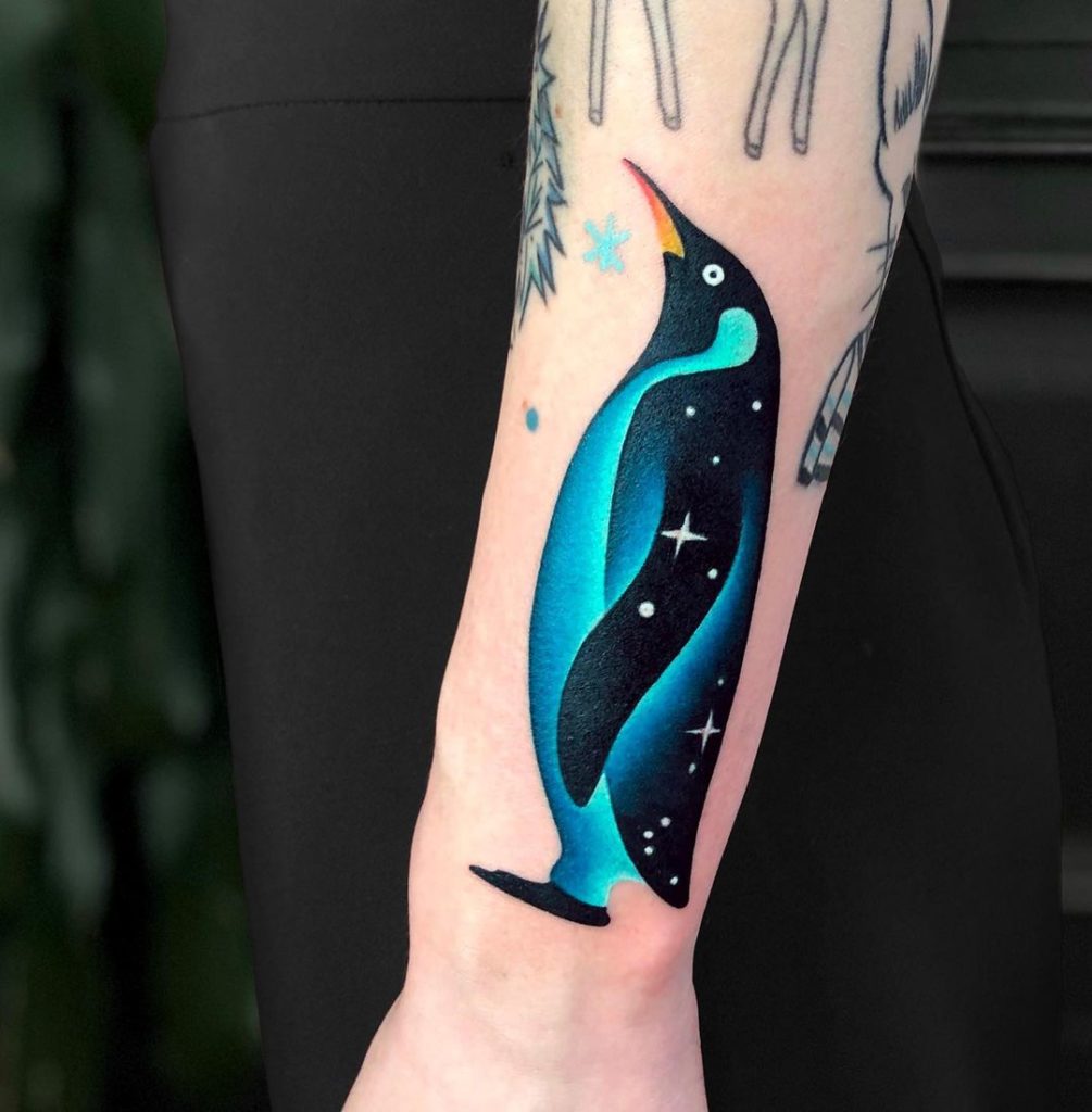 Small Tattoo Ideas: Penguin Tattoo - Tattoo Trends