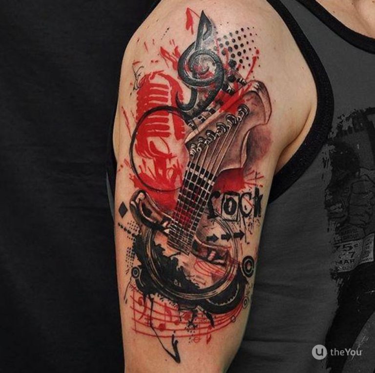 Unique Treble Clef Tattoos for men and women - Tattoo Trends